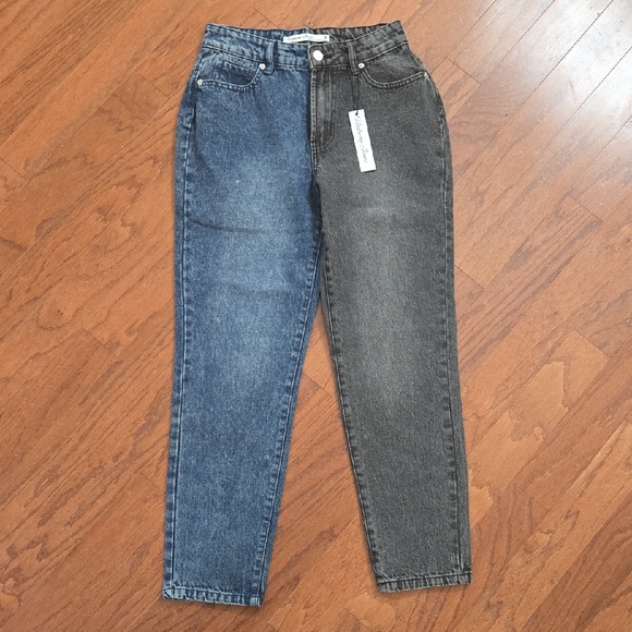 Highway Jeans | Jeans | Highway Jeans High Rise Blue And Black Denim ...